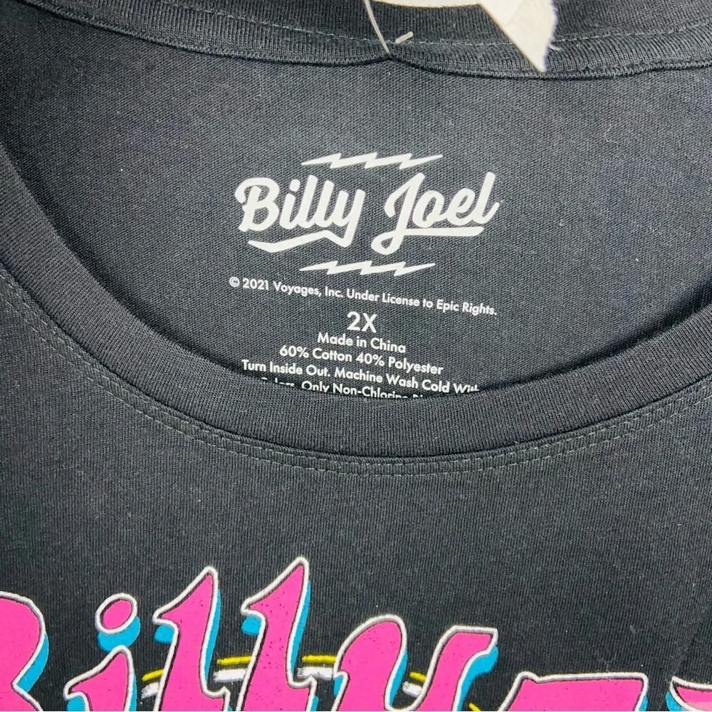 Billy Joel | Tops | Nwt Billy Joel Jet Black Piano Man Live In Concert ...